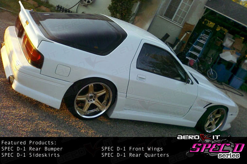 Mazda RX7 FC Spec D1 Wide Arch Aerokit Bodykit GP SPORTS – Fast Car Styling