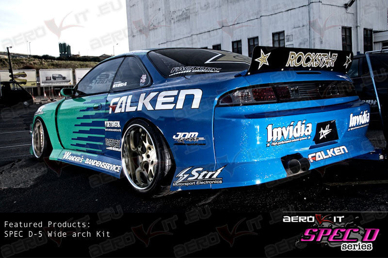 Nissan 200SX S14A S14 Spec D5 Wide Arch Aerokit. BN BLISTER Bodykit ...