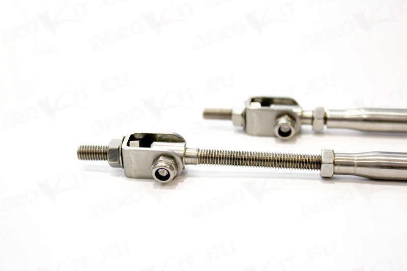 Universal Stainless Steel Splitter Rods Fully adjustable for spoilers ...