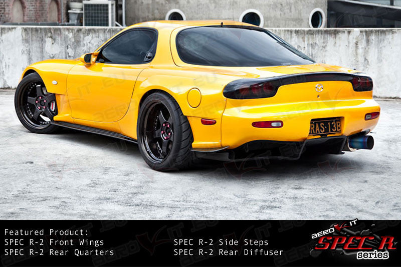 Mazda RX7 FD Spec R2 Aerokit Feed Bodykit Bumper diffuser – Fast Car ...